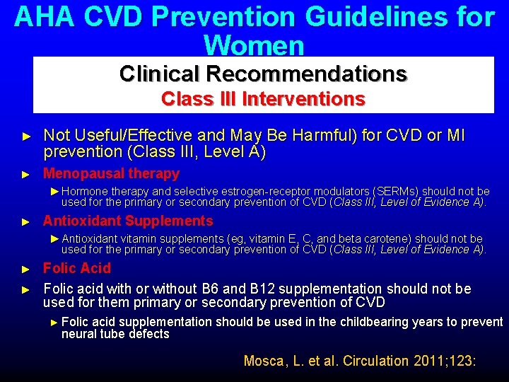 American Heart Association Guidelines EffectivenessBased Guidelines for the