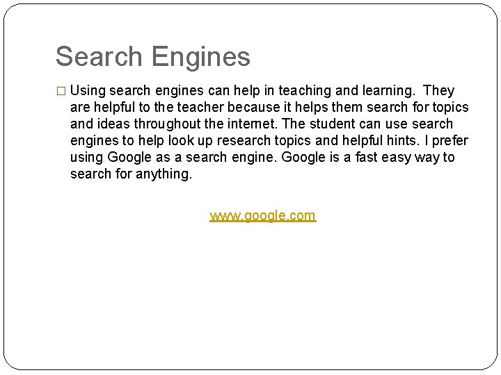 Top 10 Uses of the Internet in Teaching