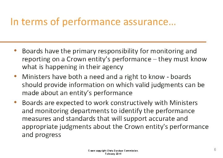 Information for New Members of Crown Entity Boards
