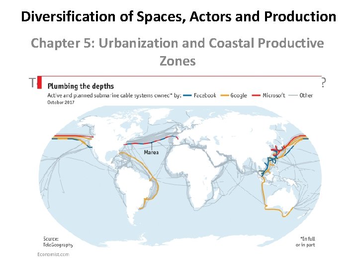 Diversification Of Spaces Actors And Production Chapter 5