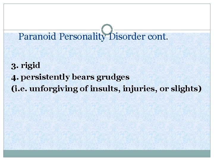 Mental Illness BODY FUNCTION STRUCTURE STANDARD 12 I