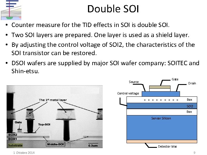 Progress of SOI Pixel sensor RD T Tsuboyama