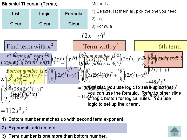 Bearing SSA Triangles Complex Polar Coordinates Binomial Theorem