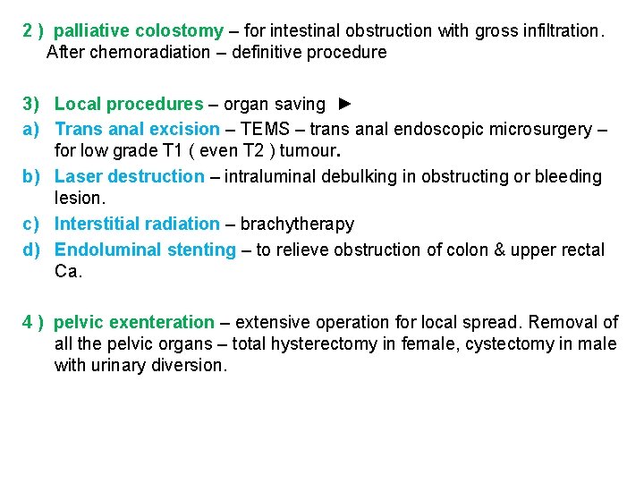 Lower GIT 3 Dr Mahbuba Begum Surgical option
