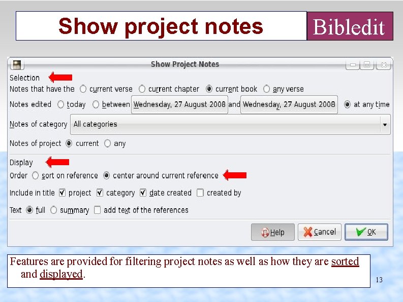 Bibledit A Scripture Processor for Linux Programmer Teus