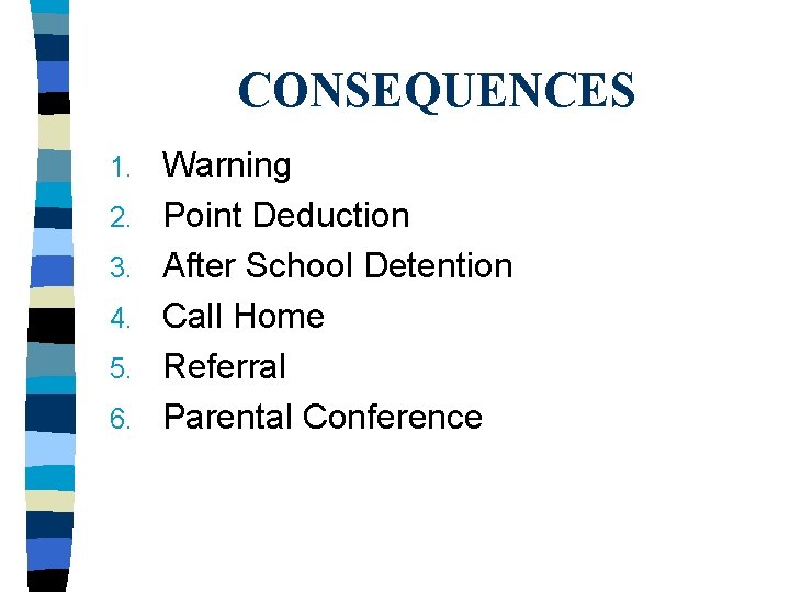 Procedures Before Class Begins 1 2 3 4