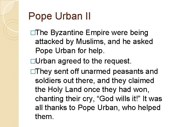 World History Chapter 10 The Later Middle Ages