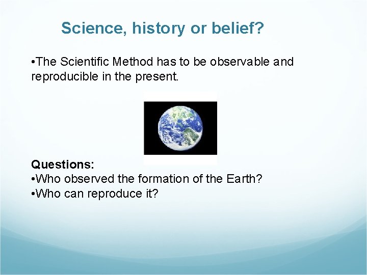 Beacon Media Supporting Christian schooling worldwide Science history