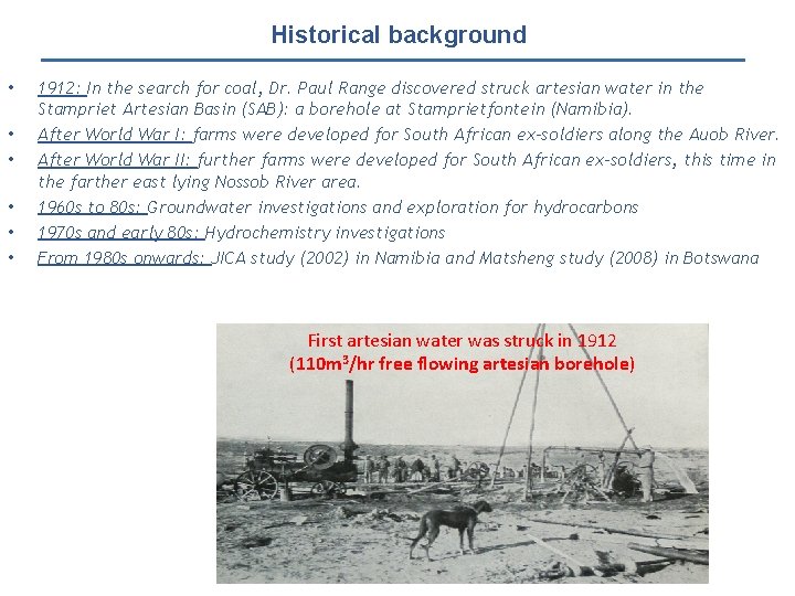 Stampriet Transboudnary Aquifer System STAS assessment Main achievements