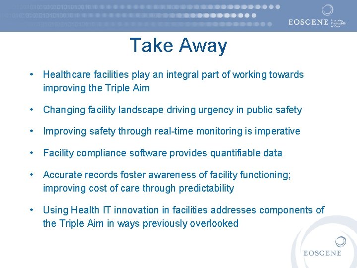 Facilities Compliance Solving problems you didnt know you