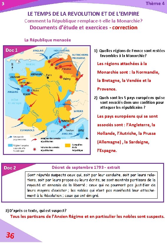 Thme 4 3 LE TEMPS DE LA REVOLUTION