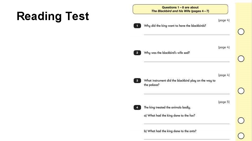 Year 2 Assessment in 2018 Year 2 Assessment
