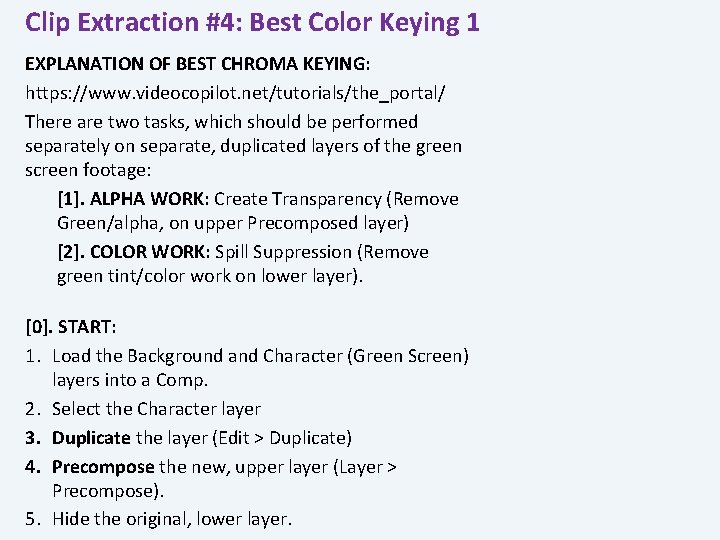 Narrative Motion Graphics Lesson I Best Green Screen