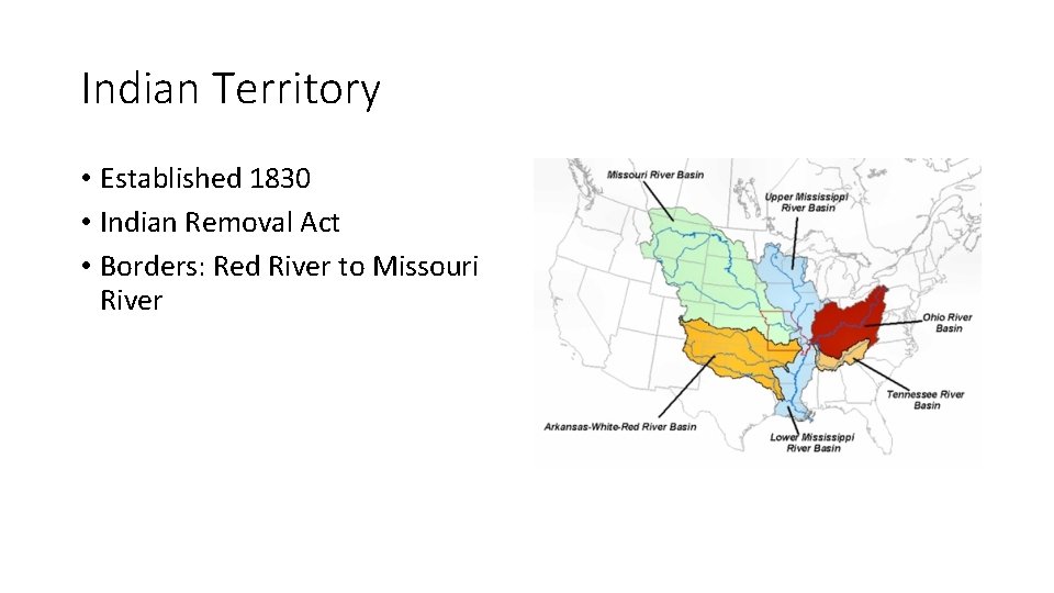Indian Land Cessions Major 18 th century events