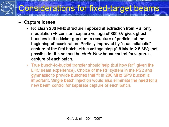 Beam loss and radiation in the SPS for