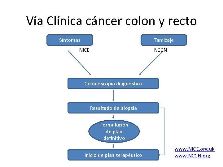 Va Clnica Cncer de Colon y recto Algunos