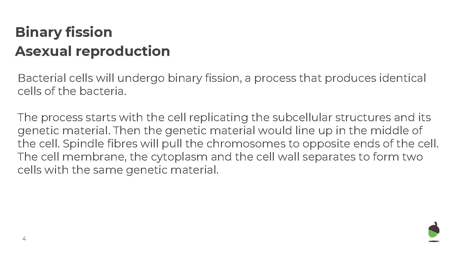 Combined Science Biology KS 4 Cell Biology Aseptic