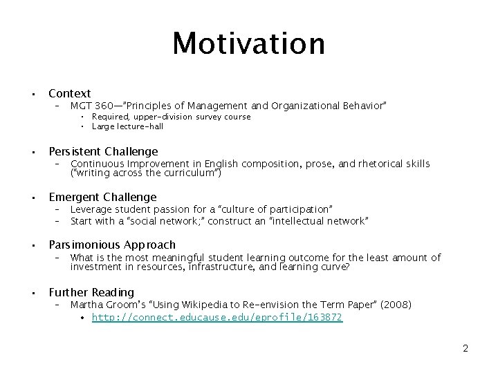 Public Intellectual Contribution How StudentProfessionals Add Content to