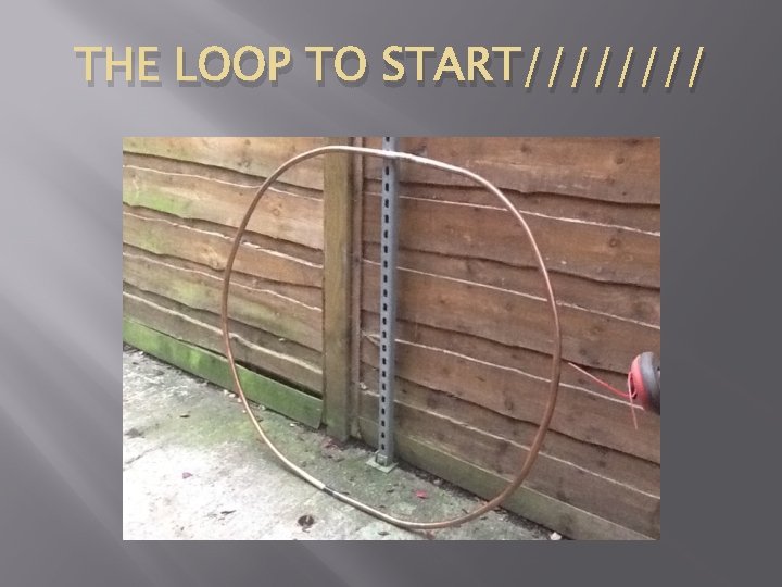 MAGNETIC LOOP DIY BY B EVANS M 0