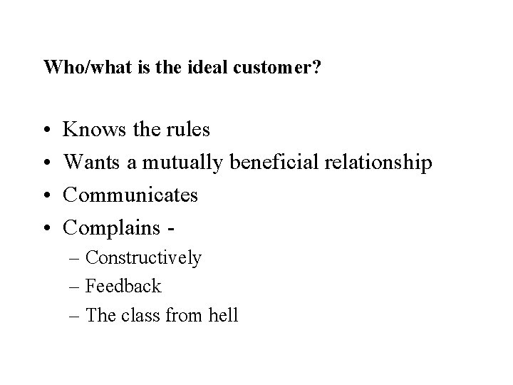 Post Purchase CustomerConsumer Satisfaction and Commitment Behaviour Week