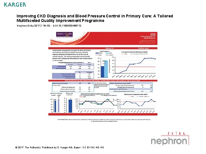 Improving CKD Diagnosis and Blood Pressure Control in