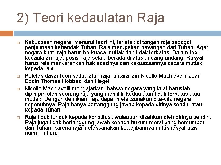 BAB 3 BENTUK KEDAULATAN NEGARA SESUAI UUD 1945