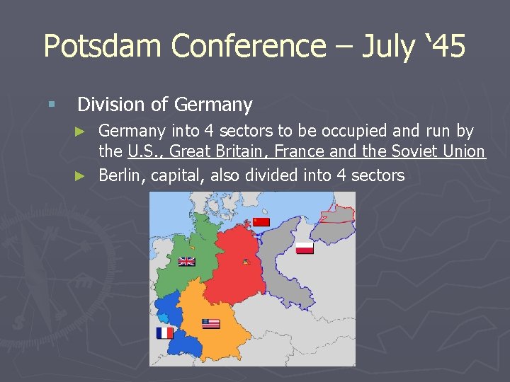 End of WWII Devastation of War Preparation for