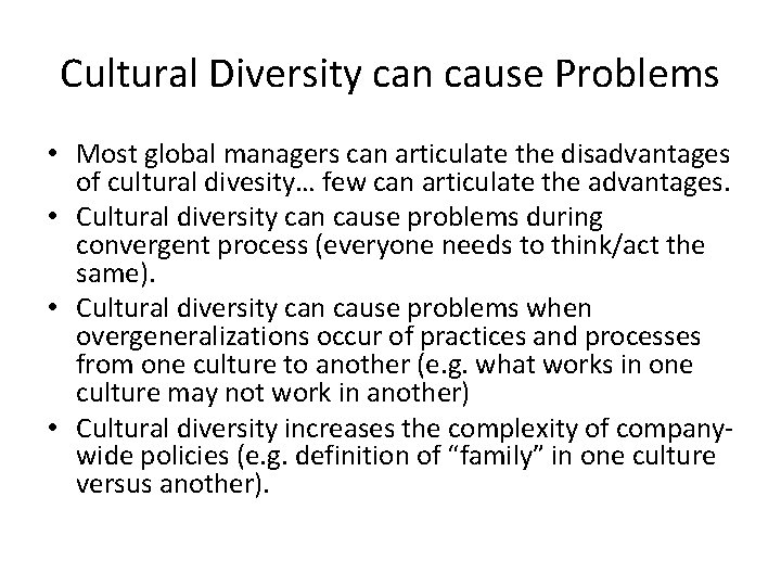 Cultural Synergy What is Cultural Synergy How Can