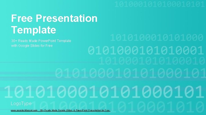 Free Presentation Template 30 Ready Made Power Point