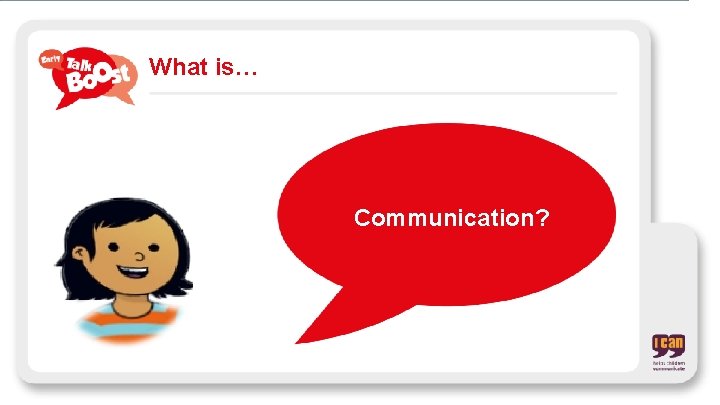 Parent workshop Early Talk Boost Helping childrens language