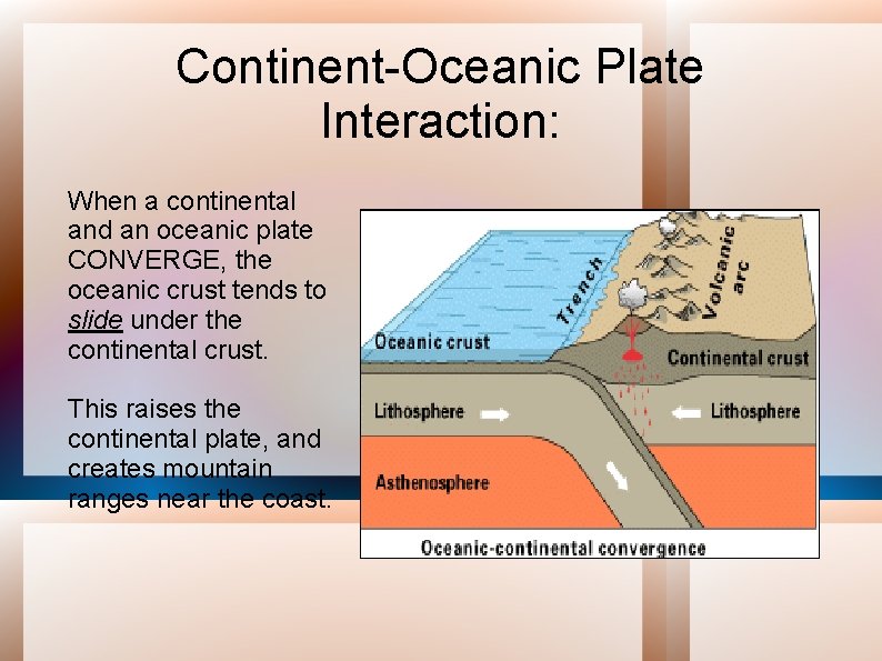 Activity Get out your earthquake maps and plot