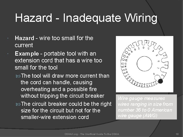 ELECTRICAL SAFETY CONSTRUCTION OSHAX org The Unofficial Guide