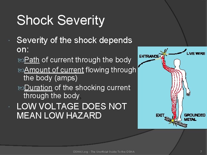 ELECTRICAL SAFETY CONSTRUCTION OSHAX org The Unofficial Guide