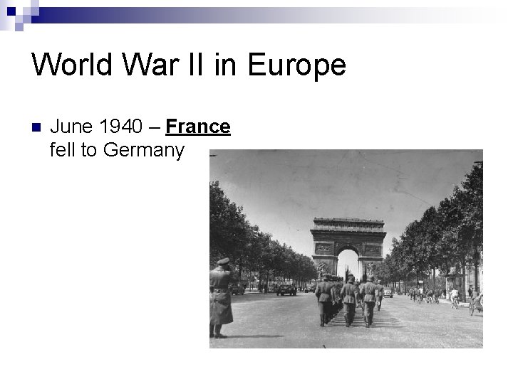 World War II War in Europe Allied Strategy