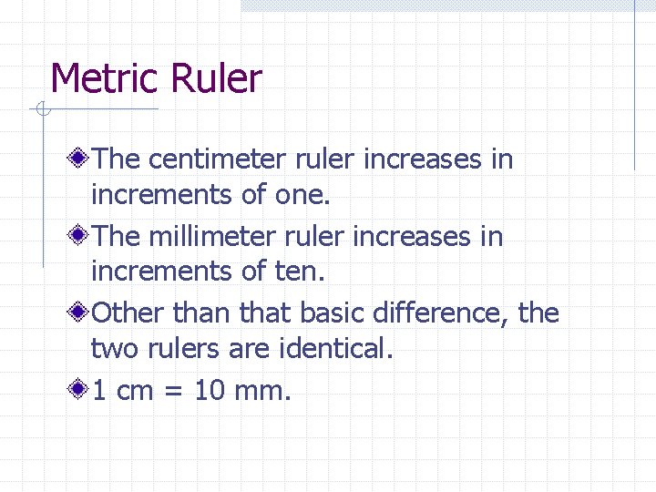 Metric Measurement Lesson Agriscience Education Jacob Davis Metric