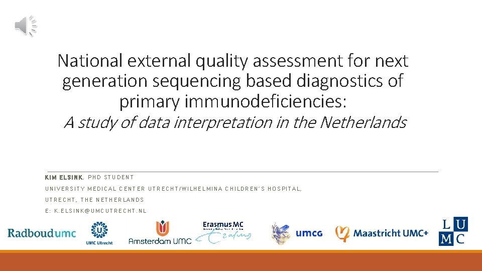 National external quality assessment for next generation sequencing