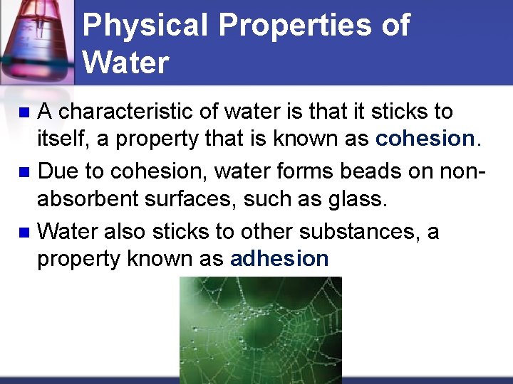 Physical and Chemical Properties 1 Lesson 3 September