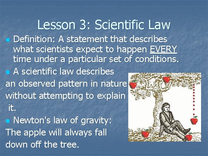 Chapter 2 The world of science Lesson 1