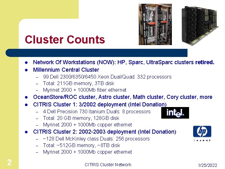 CS 267 Hints and Tricks 1 David Culler