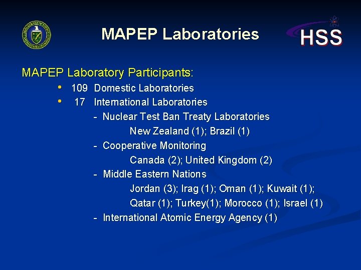 U S Department of Energys Consolidated Laboratory Auditing