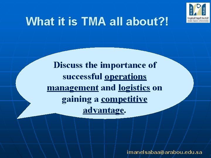 Fall 2012 2013 TMA of B 200 p