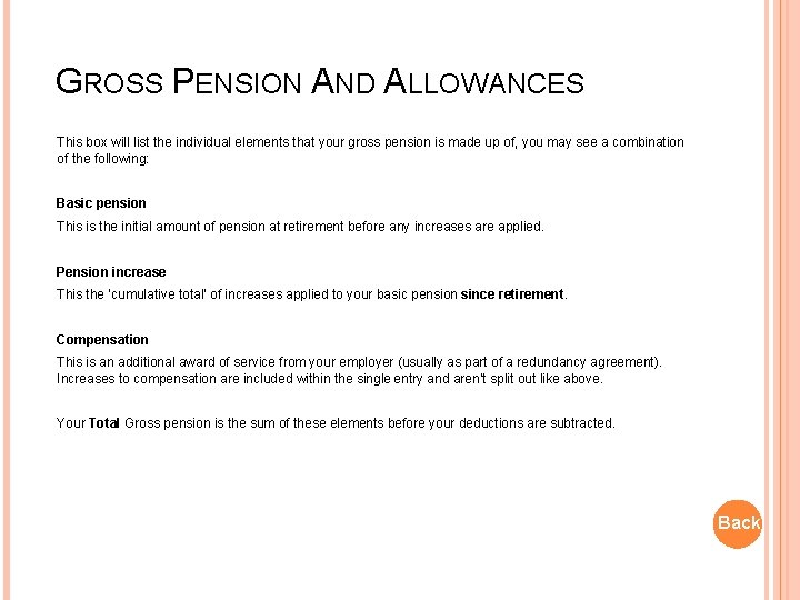 Start My Pension payslip explained You can Click