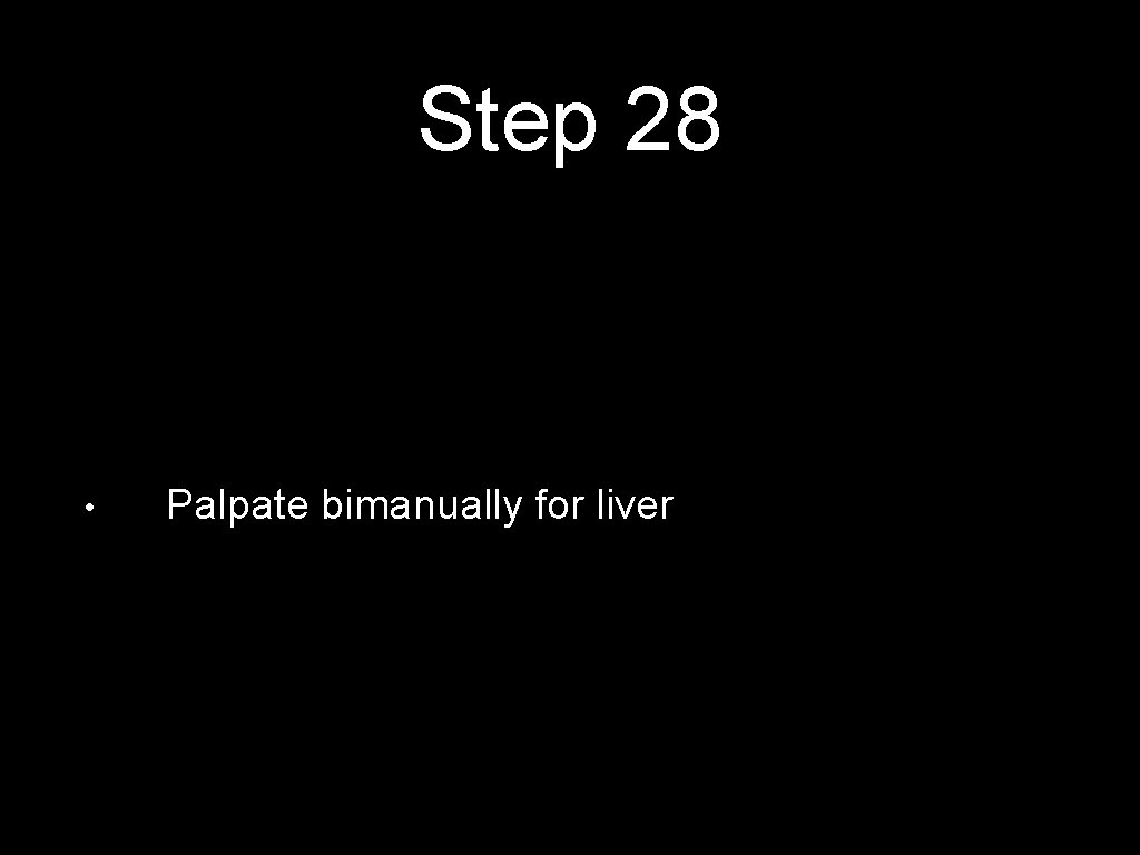 StepbyStep 52 step exam breakdown Dr Alexander Steps