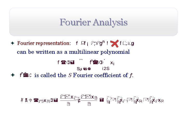 On the Fourier Tails of Bounded Functions over