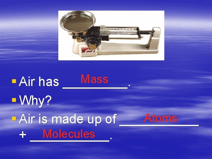 Properties of Air Grade 6 Science Unit on