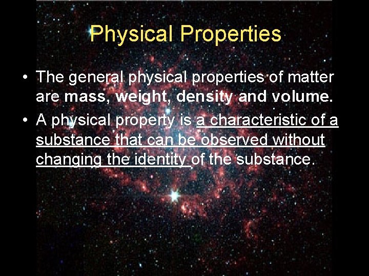 Introduction to Matter Physical Science Chapter 2 Matter