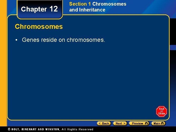 Chapter 12 Inheritance Patterns and Human Genetics Table