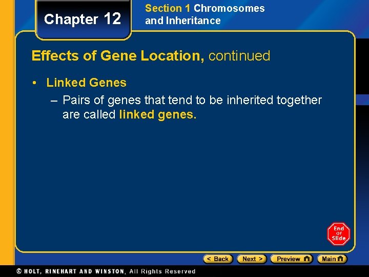 Chapter 12 Inheritance Patterns and Human Genetics Table