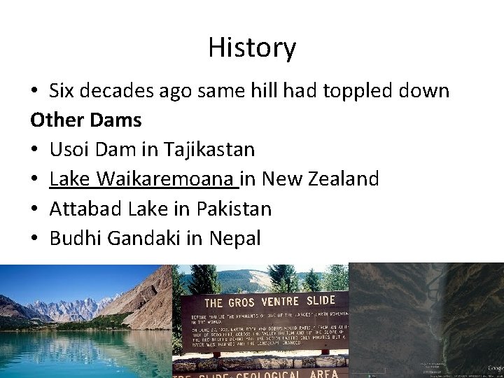 Valley Blocking Sunkoshi Landslide in Mankha Tekanpur VDCs