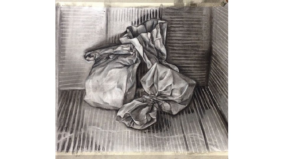 Draw your way out of a paper bag